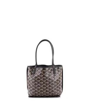 Goyard Anjou Reversible Tote Coated Canvas - Black