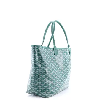 Goyard Saint Louis Pm Tote Coated Canvas - Green
