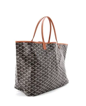 Goyard Gm Saint Louis Tote Coated Canvas - Brown