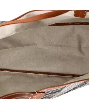 Goyard Gm Saint Louis Tote Coated Canvas - Brown