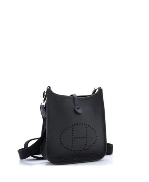 Hermès Evelyne Tpm Gen Iii Clemence - Black