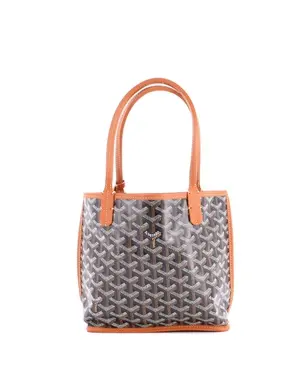 Goyard Anjou Reversible Tote Coated Canvas - Brown