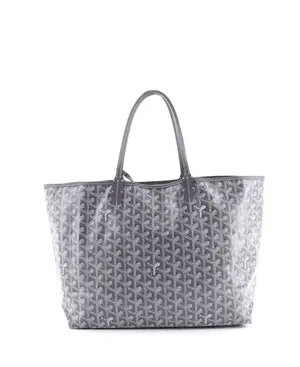 Goyard Pm Saint Louis Tote Coated Canvas - Gray