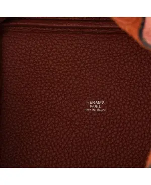 Hermès Picotin Lock Bag Clemence Pm - Brown