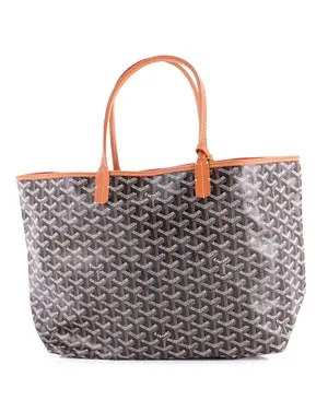 Goyard Saint Louis Pm Tote Coated Canvas - Brown