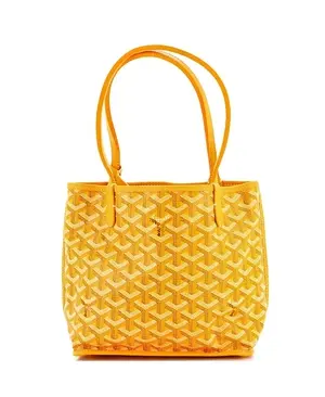 Goyard Anjou Reversible Tote Coated Canvas - Yellow