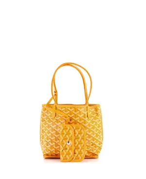 Goyard Anjou Reversible Tote Coated Canvas - Yellow