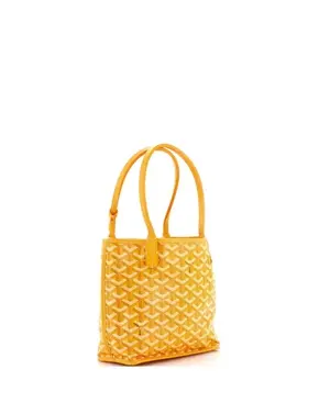 Goyard Anjou Reversible Tote Coated Canvas - Yellow