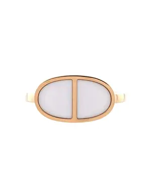 Hermès Small Chaine D'ancre Verso Ring - Pink