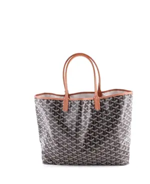 Goyard Pm Saint Louis Tote Coated Canvas - Brown