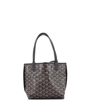 Goyard Anjou Reversible Tote Coated Canvas - Black