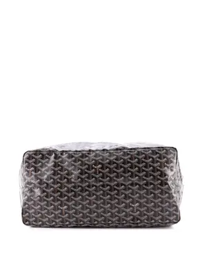 Goyard Gm Saint Louis Tote Coated Canvas - Black