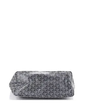 Goyard Saint Louis Pm Tote Coated Canvas - Gray