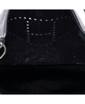 Hermès Gm Evelyne Bag Gen Iii Clemence - Black