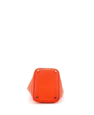Hermès Picotin Lock Bag Clemence Pm - Orange
