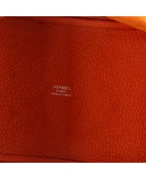 Hermès Picotin Lock Bag Clemence Pm - Orange