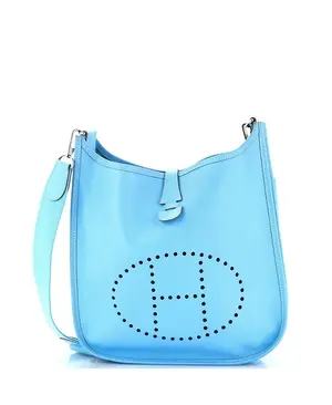 Hermès Pm Evelyne Bag Gen Iii Epsom - Blue