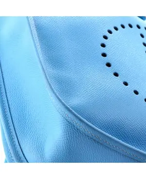 Hermès Pm Evelyne Bag Gen Iii Epsom - Blue