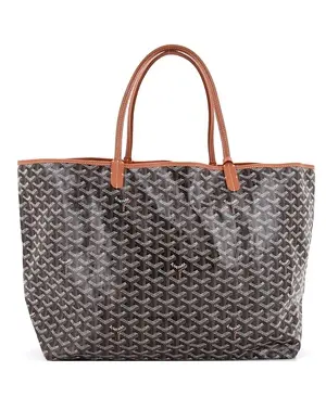 Goyard Gm Saint Louis Tote Coated Canvas - Brown