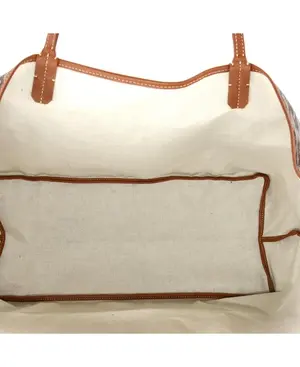 Goyard Gm Saint Louis Tote Coated Canvas - Brown