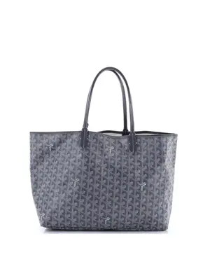 Goyard Saint Louis Pm Tote Coated Canvas - Gray