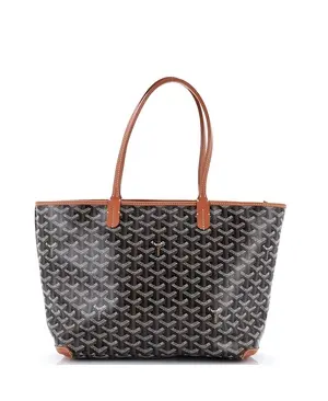 Goyard Pm Artois Tote Coated Canvas - Brown