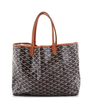 Goyard Pm Saint Louis Tote Coated Canvas - Brown