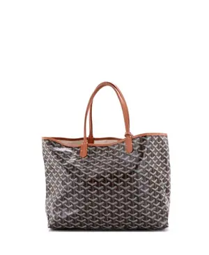 Goyard Pm Saint Louis Tote Coated Canvas - Brown