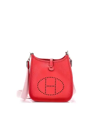 Hermès Tpm Evelyne Bag Gen Iii - Red