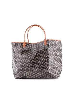 Goyard Gm Saint Louis Tote Coated Canvas - Brown