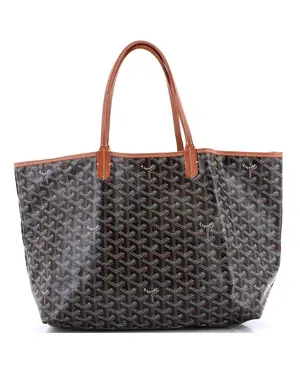 Goyard Saint Louis Pm Tote Coated Canvas - Brown