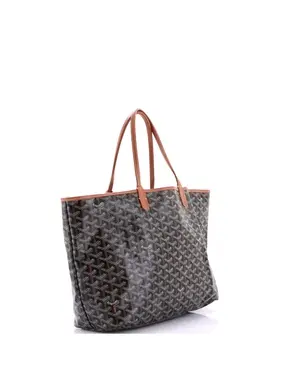 Goyard Saint Louis Pm Tote Coated Canvas - Brown