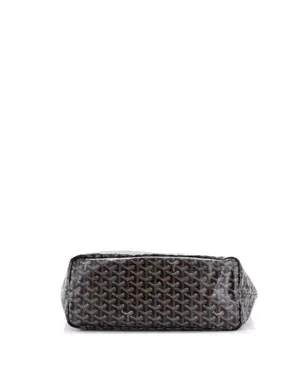 Goyard Saint Louis Pm Tote Coated Canvas - Brown