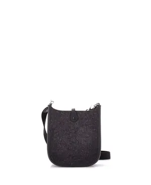 Hermès Tpm Evelyne Gen Iii Felt Bag - Gray