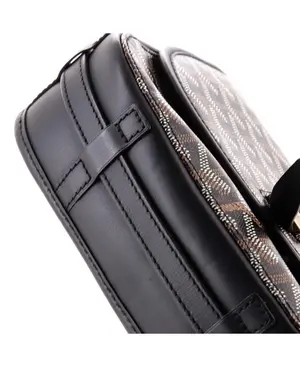 Goyard Pm Belvedere Ii Messenger Bag - Black
