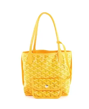 Goyard Anjou Reversible Tote Coated Canvas - Orange