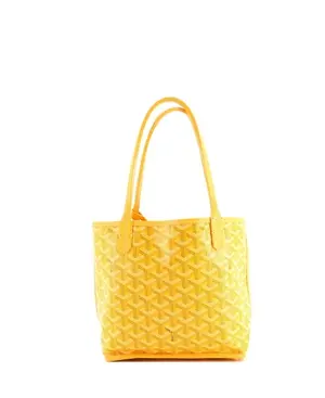 Goyard Anjou Reversible Tote Coated Canvas - Orange
