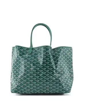 Goyard Pm Saint Louis Tote Coated Canvas - Green