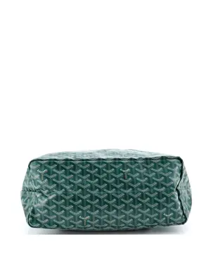 Goyard Pm Saint Louis Tote Coated Canvas - Green