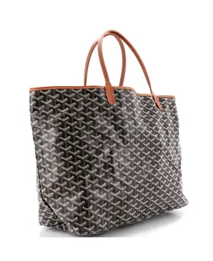 Goyard Gm Saint Louis Tote Coated Canvas - Brown