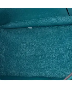 Hermès 28 Jypsiere Bag Clemence - Blue