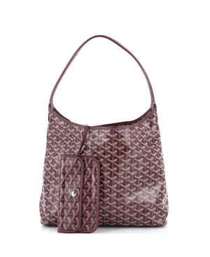Goyard Boheme Hobo Coated Canvas - Red