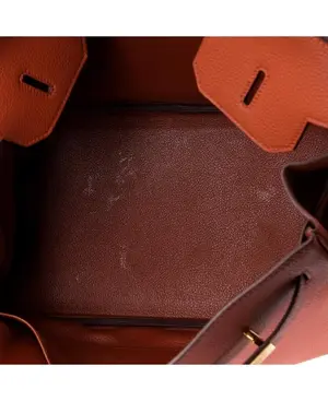 Hermès Birkin 35 Handbag - Brique