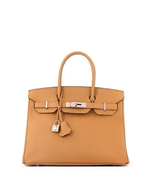 Hermès Birkin 30 Handbag - Caramel