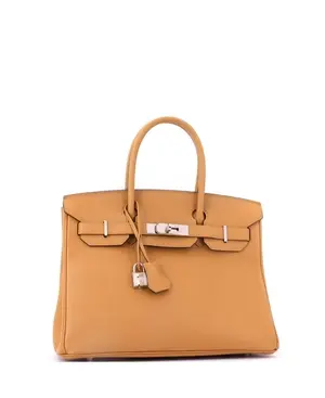 Hermès Birkin 30 Handbag - Caramel