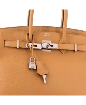 Hermès Birkin 30 Handbag - Caramel