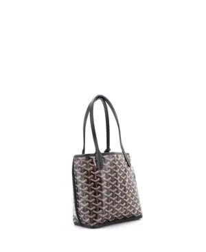 Goyard Anjou Reversible Tote Coated Canvas - Black