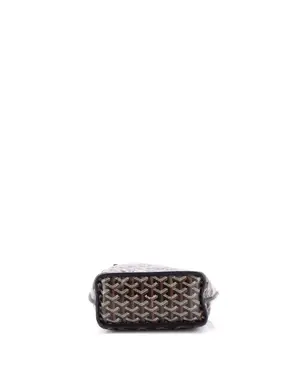 Goyard Anjou Reversible Tote Coated Canvas - Black