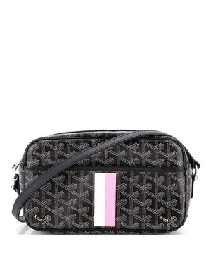 Goyard Cap Vert Bag Printed Coated Canvas - Black