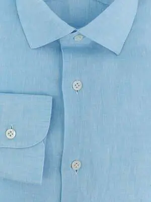 NUGNES 1920 Linen And Cotton Shirt